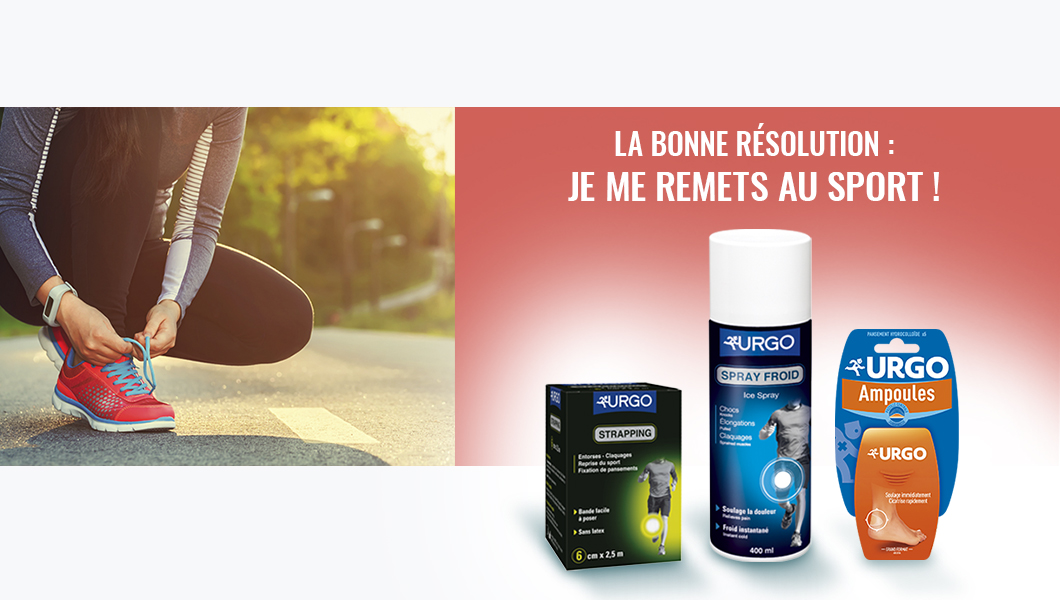 La bonne résolution : on se remet au sport ! - URGO